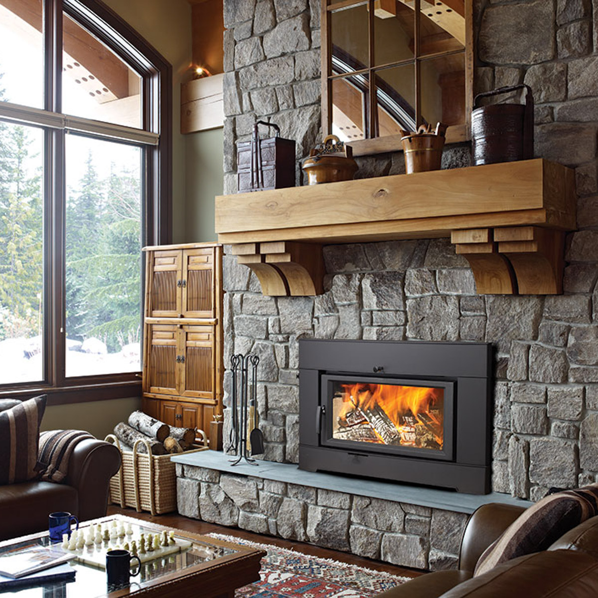 Top-Rated Wood Burning Inserts | High Heating Efficiency & More